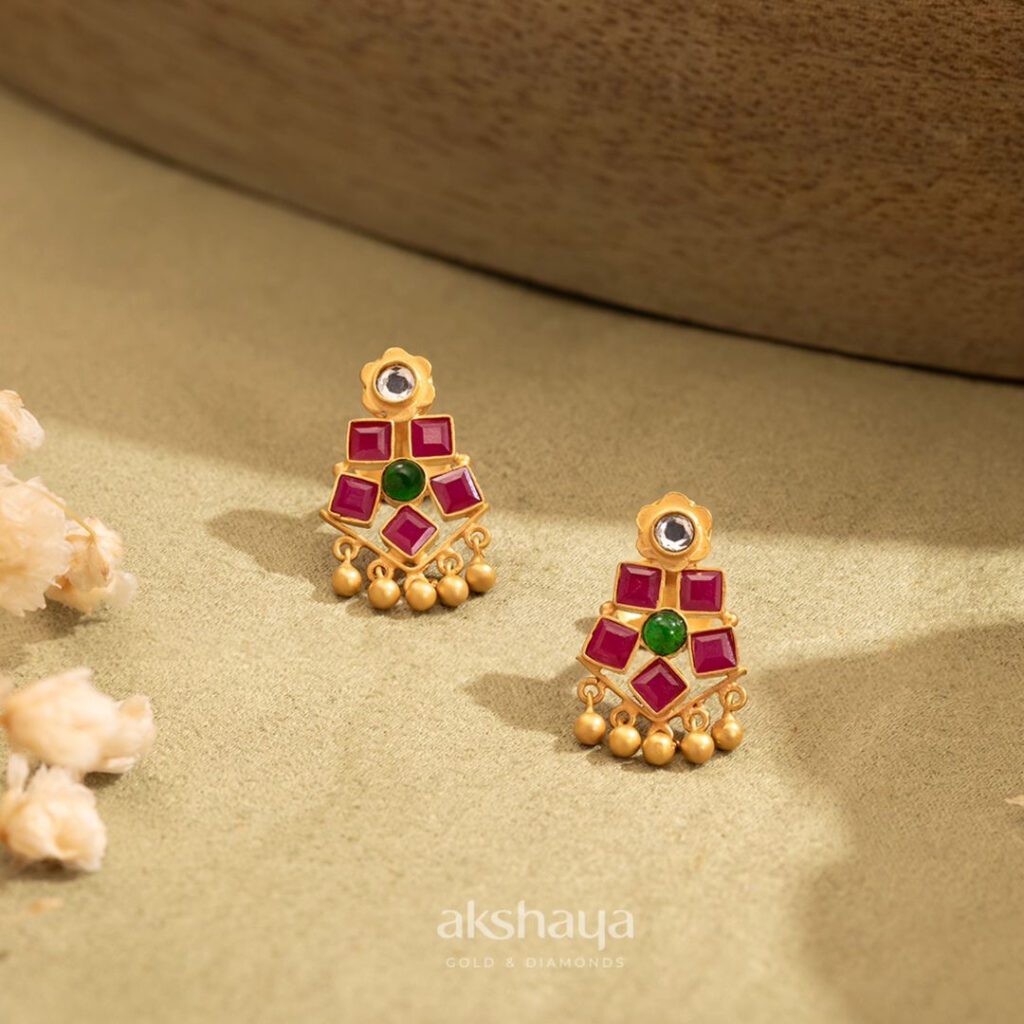Earrings | Akshaya Gold & Diamonds | Buy Online